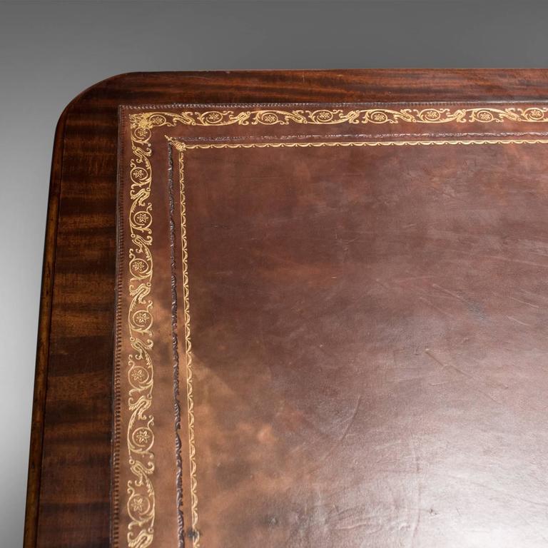 19th Century Large Antique Library Table, Victorian Boardroom at 1stDibs