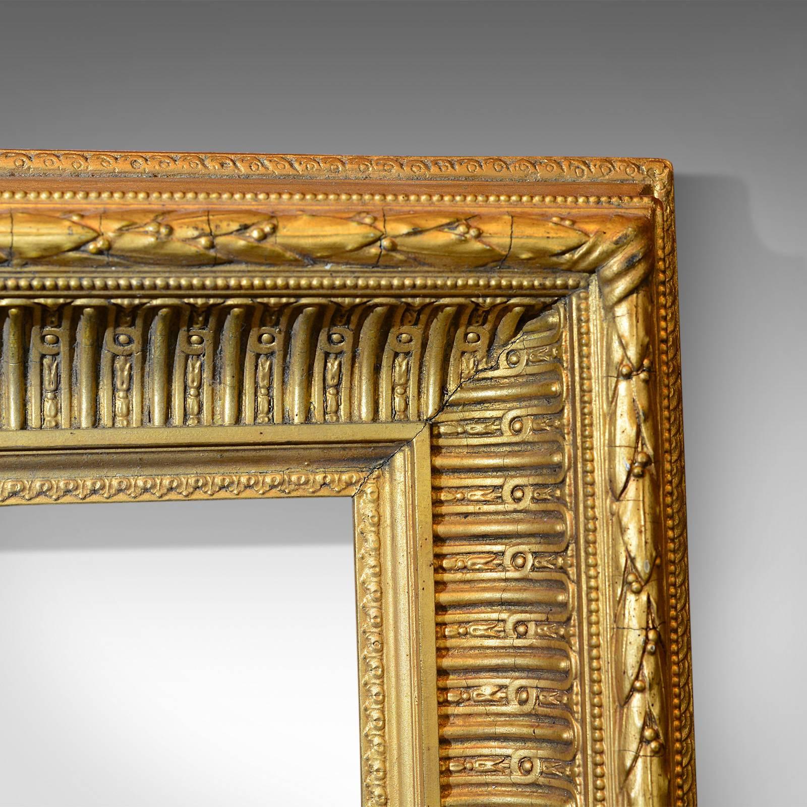 Victorian Wood and Gilt Antique Picture Frame, circa 1880 at 1stDibs ...
