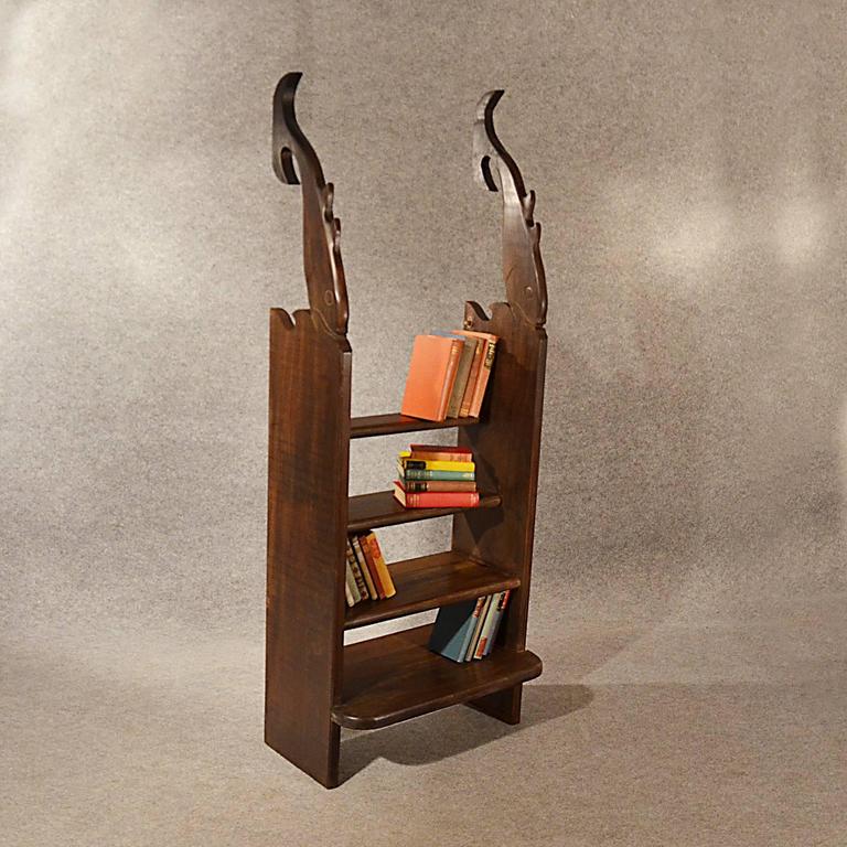 Yacht Companionway Steps Boat Galley Ladder Stairs Vintage Solid Teak ...