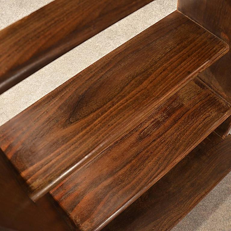 Yacht Companionway Steps Boat Galley Ladder Stairs Vintage Solid Teak ...