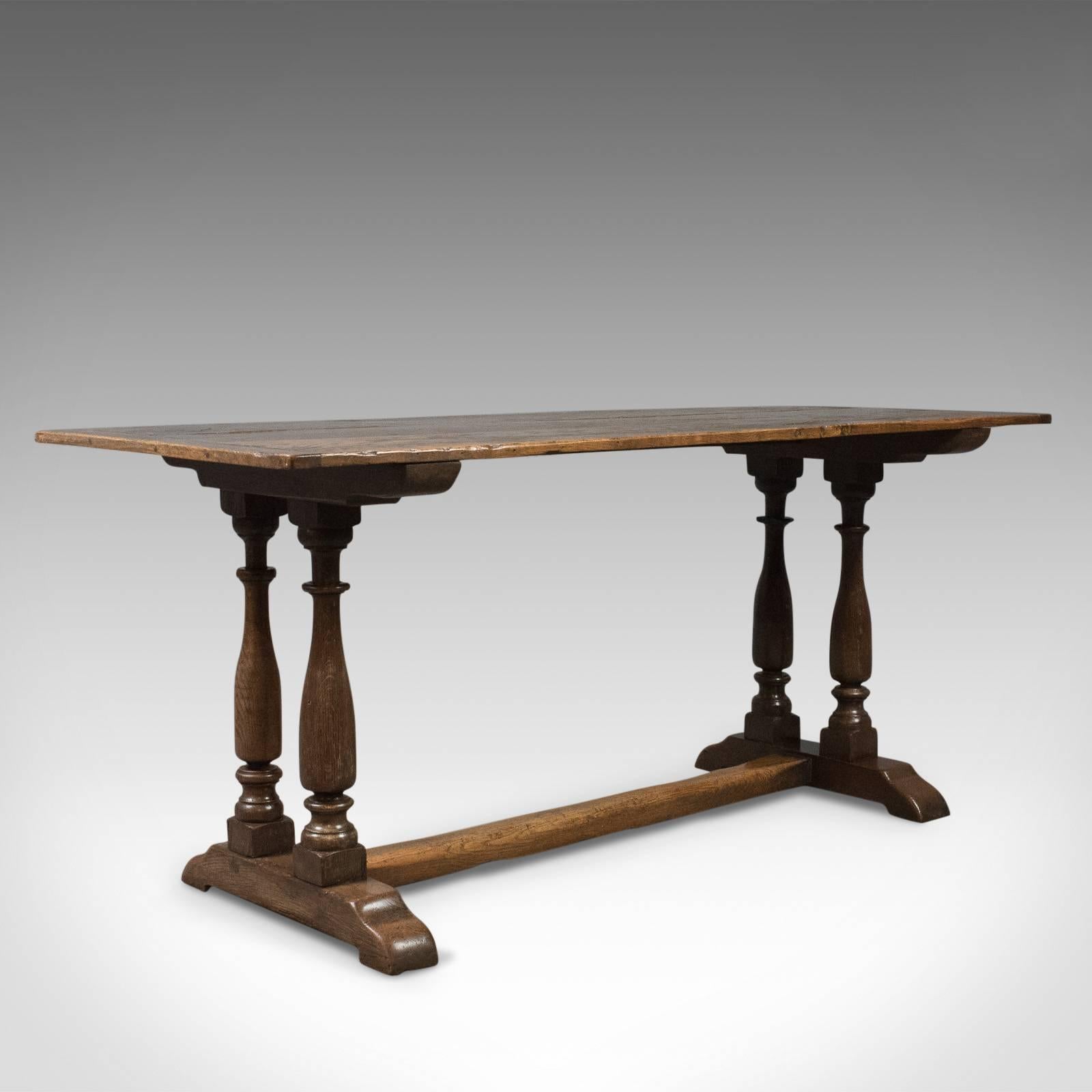 Antique Refectory Table, 17th Century and Later, English, Oak at ...