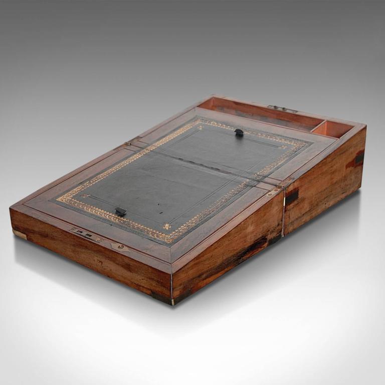 Antique Writing Slope, Georgian Walnut, circa 1810 at 1stDibs