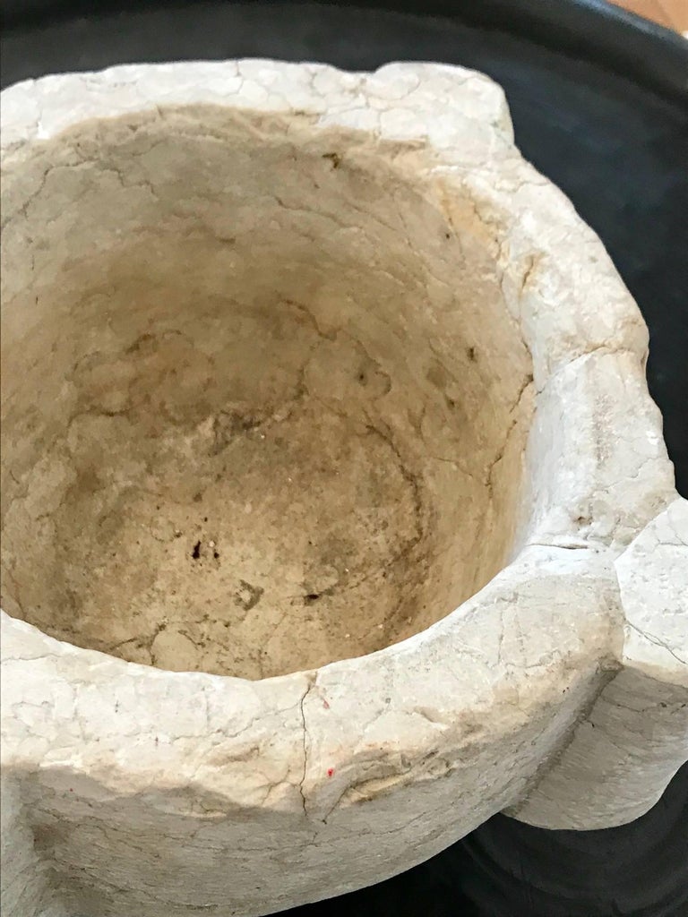 18th Century Stone Mortar For Sale at 1stDibs