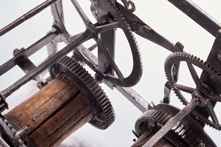 18th Century Italian Church Tower Turret Clock Coffee Table at 1stDibs