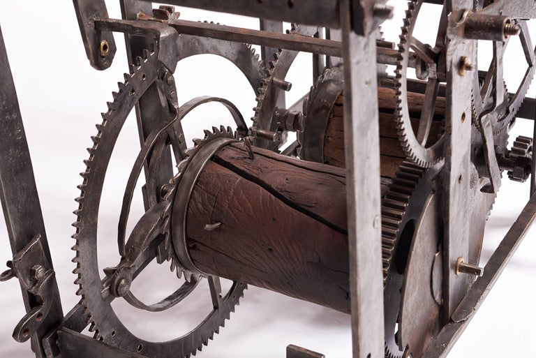 18th Century Italian Church Tower Turret Clock Coffee Table at 1stDibs