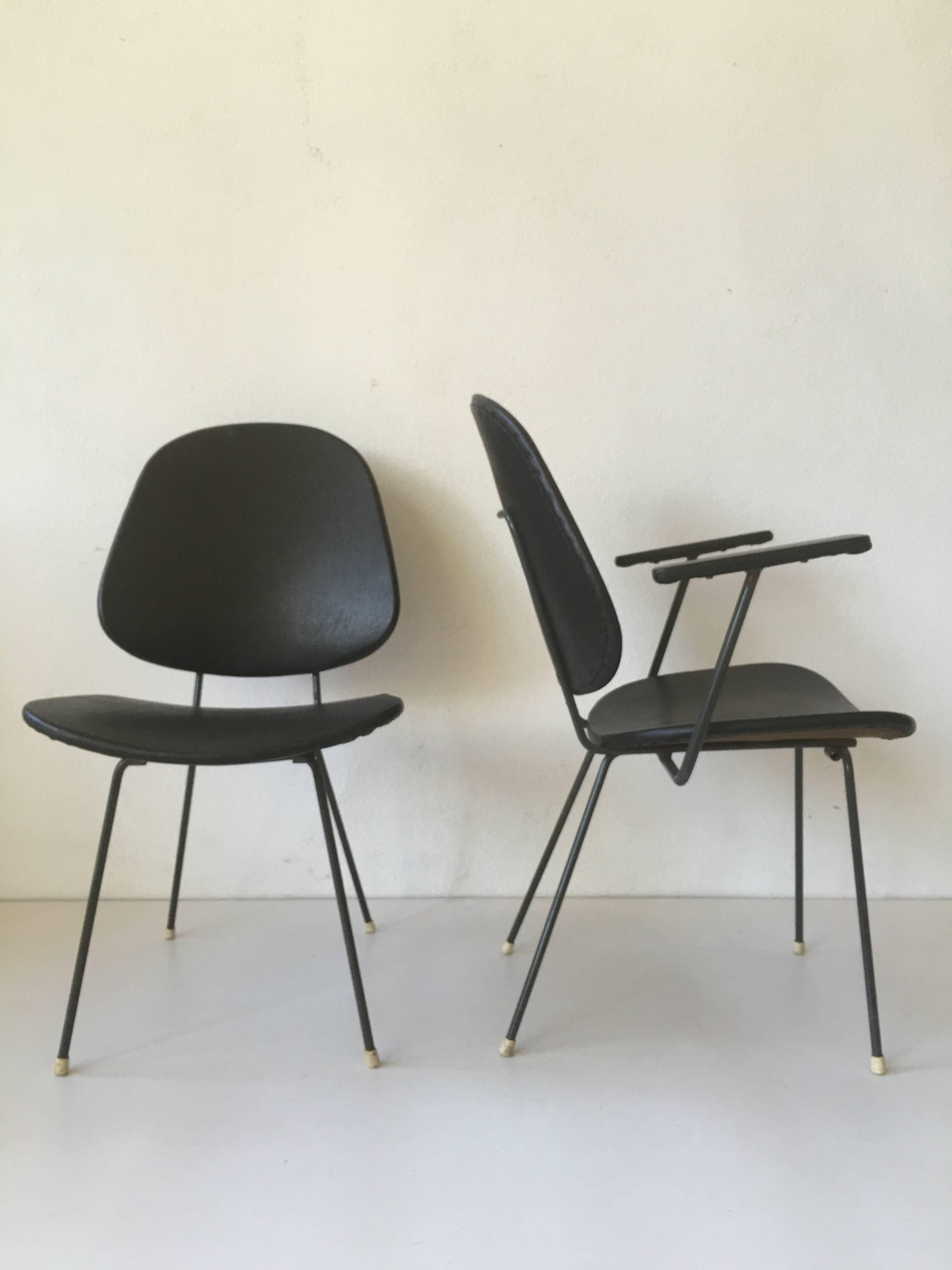 Kembo Rietveld Dining Chairs For Sale at 1stDibs