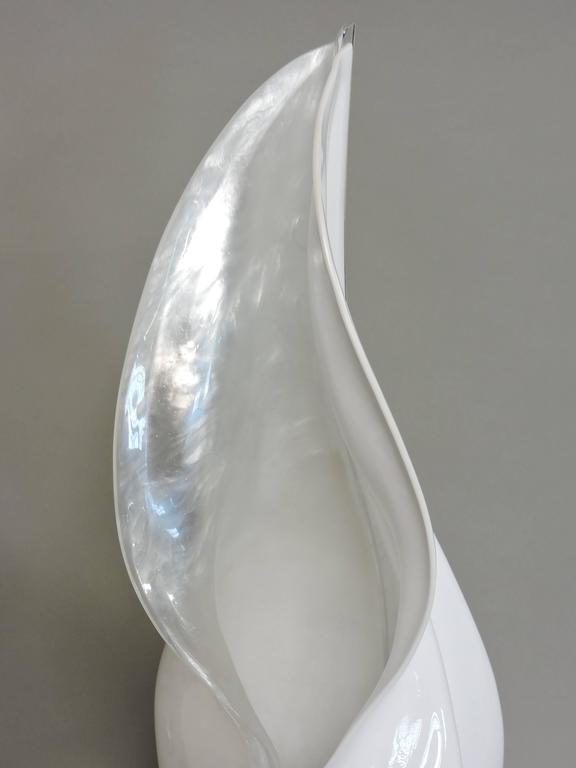 Rougier Mid-Century Modern Organic Free-Form Acrylic Table Lamp at 1stDibs