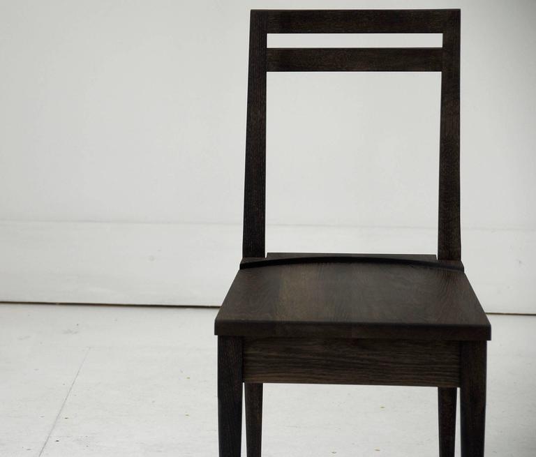 Reunion Dining Chair or Side Chair Shown in Oxidized White Oak For Sale ...