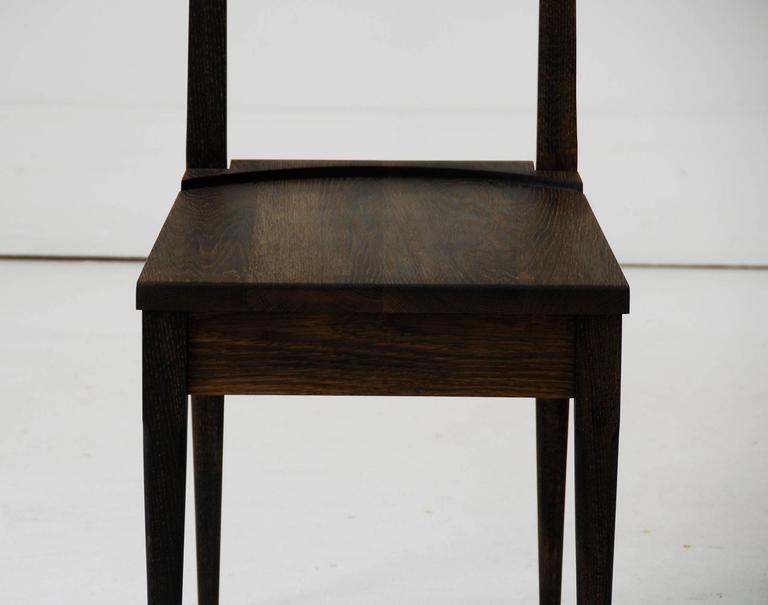 Reunion Dining Chair or Side Chair Shown in Oxidized White Oak For Sale ...