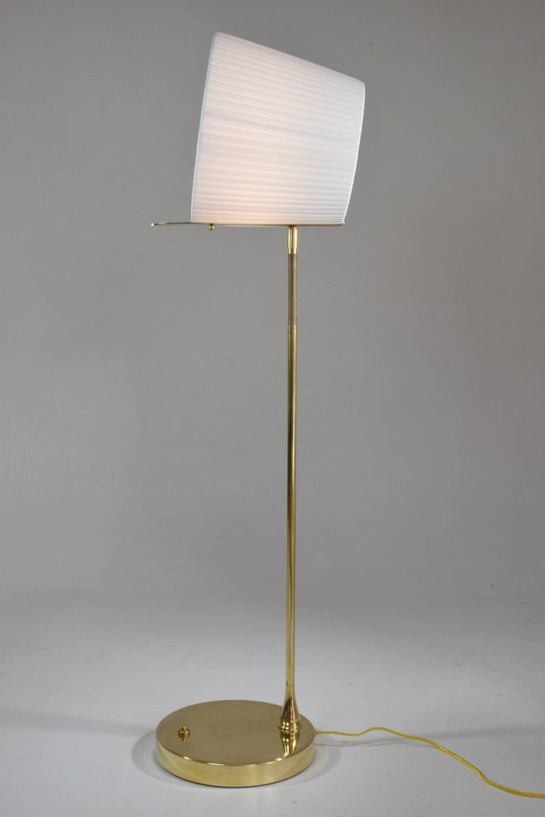 Infinitus-I Tall Contemporary Handcrafted Brass Table Lamp, Flow ...