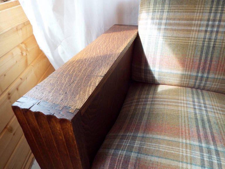 Ambrose Heals, Heal's and Son London, Oak Library Chair, 1920s at ...