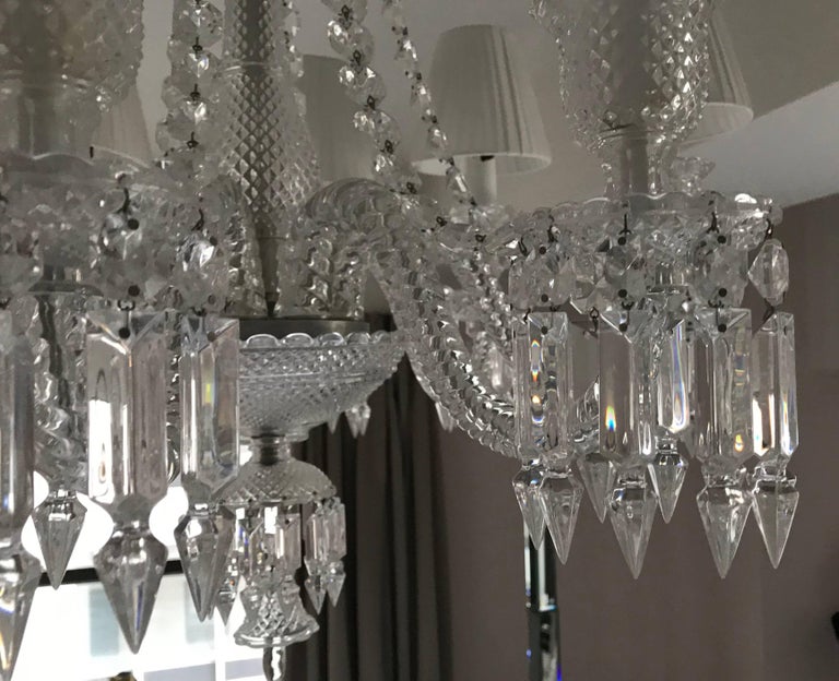 Baccarat Zenith Eight-Light Chandelier at 1stDibs | baccarat zenith ...