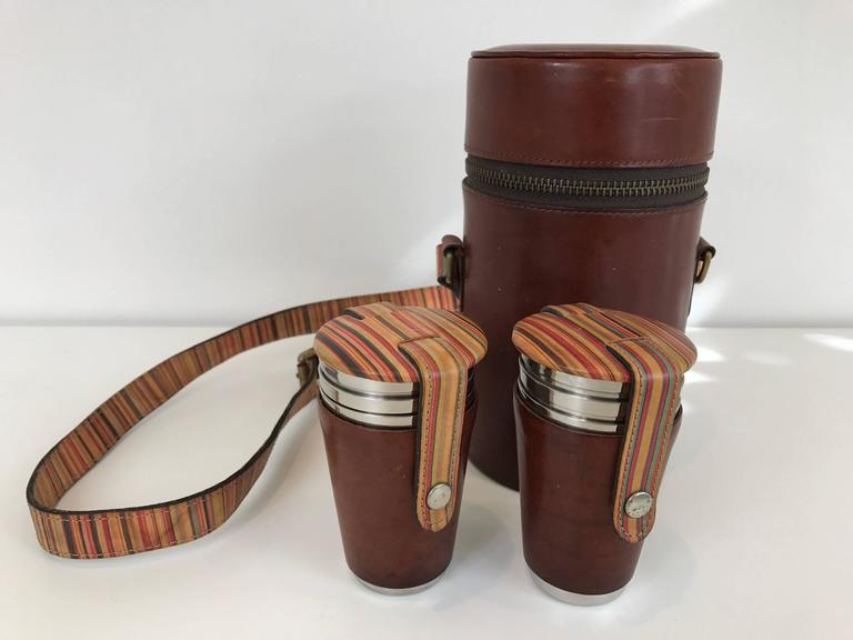 Limited Edition Paul Smith Traveling Flask Set and Julep Cups at 1stDibs