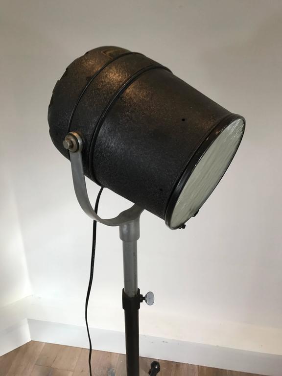 Vintage Pair of Studio Spotlight Floor Lamps at 1stDibs