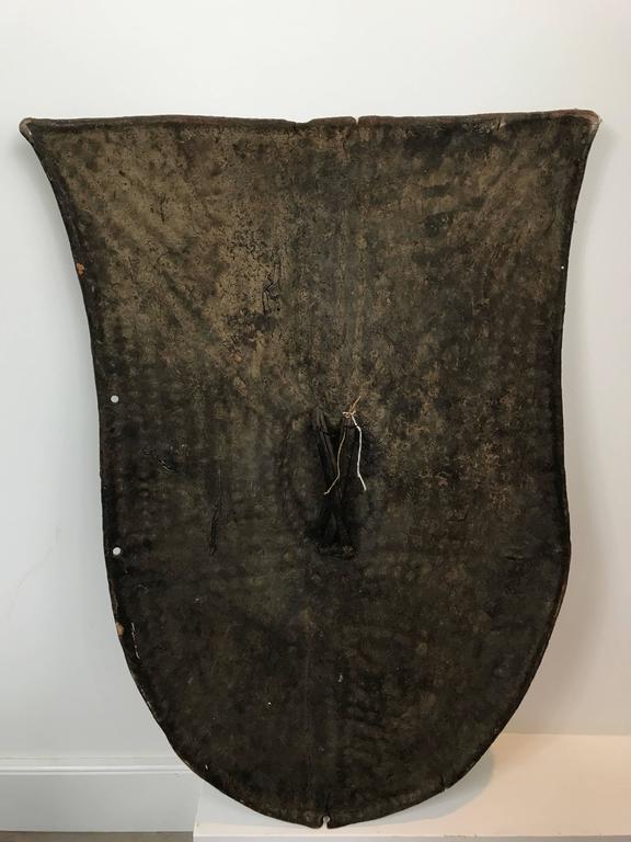 African Rhinoceros Hide Shield at 1stDibs | rhino skin shield, black d ...