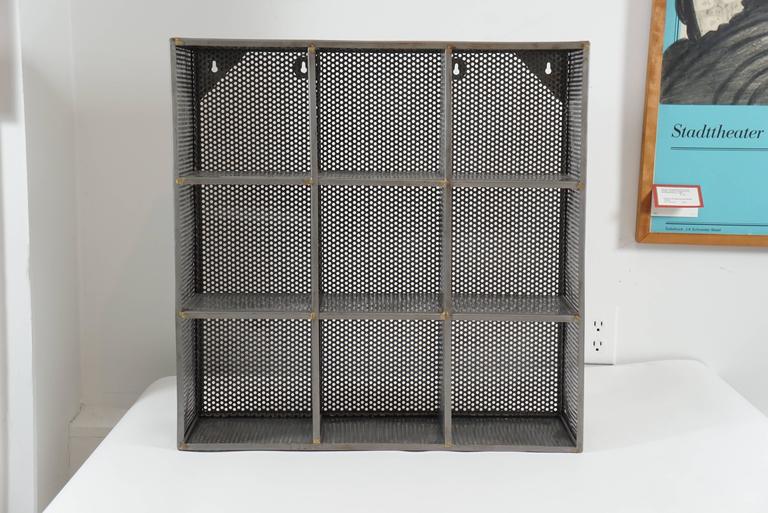 Industrial Metal Shelves or Cubicles at 1stDibs