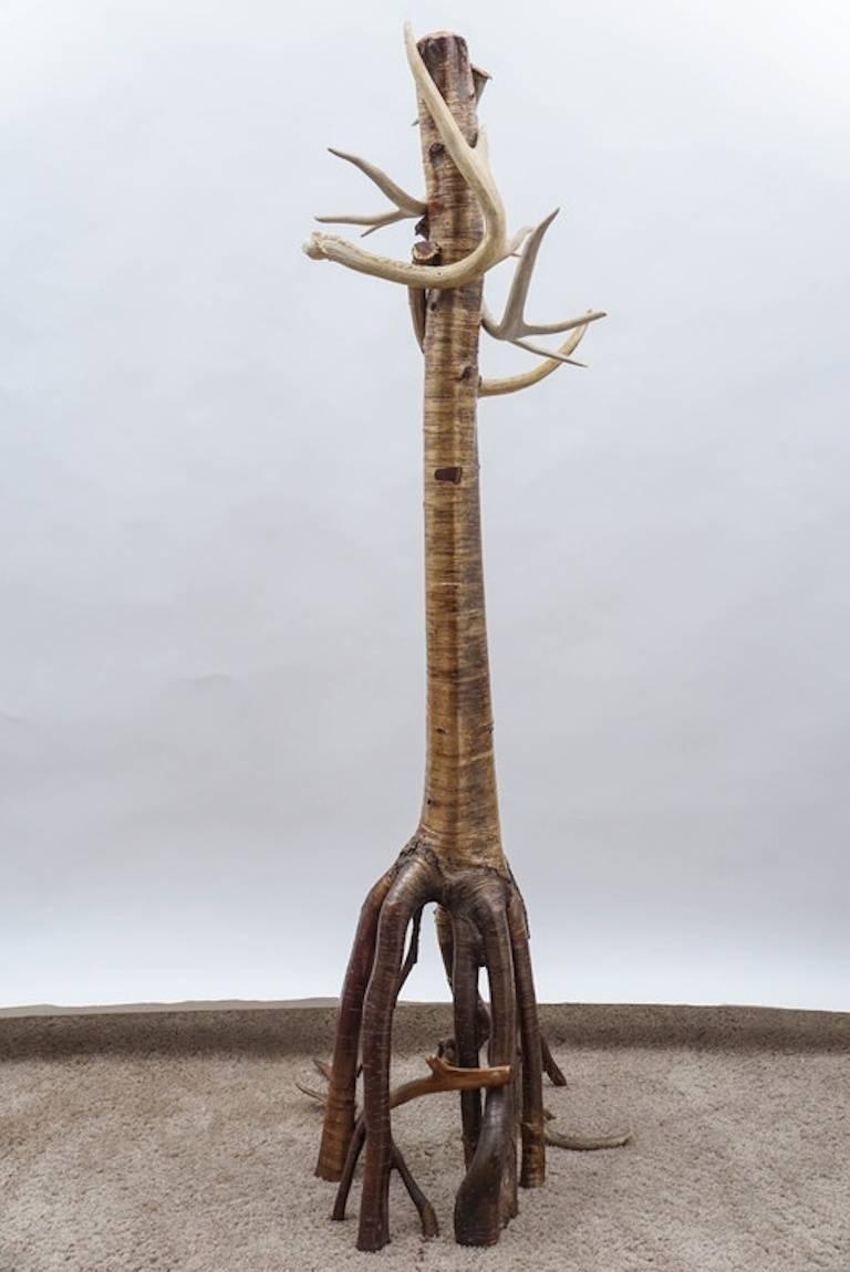 Barney Bellinger Sculpture Coat Rack For Sale at 1stDibs | барни стойка