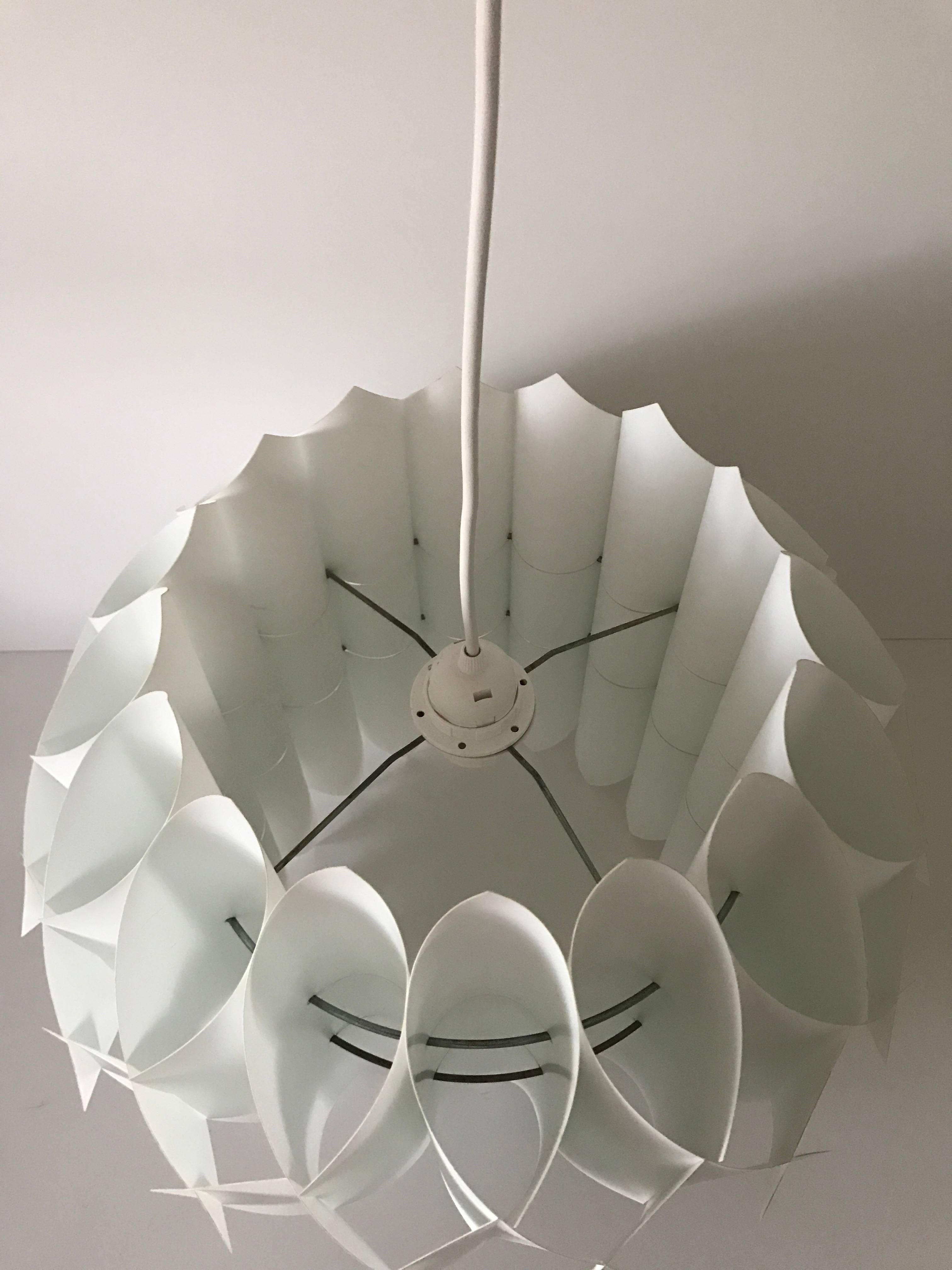 1965 Swedish Pendant Lamp, Pyrola by Hannelore Dreutler for Atelje ...