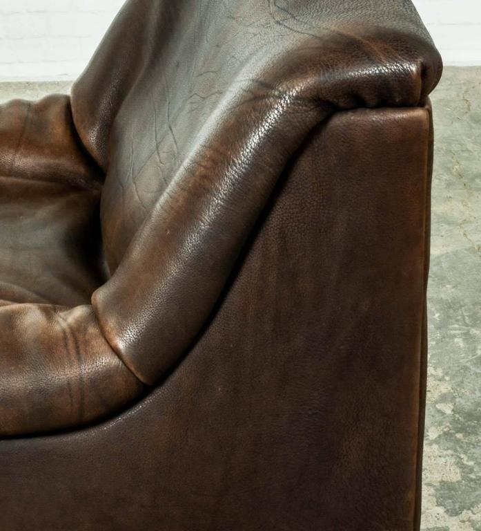 Mid-Century Buffalo Neck Leather Modular Sofa Set DS46 for De Sede at ...