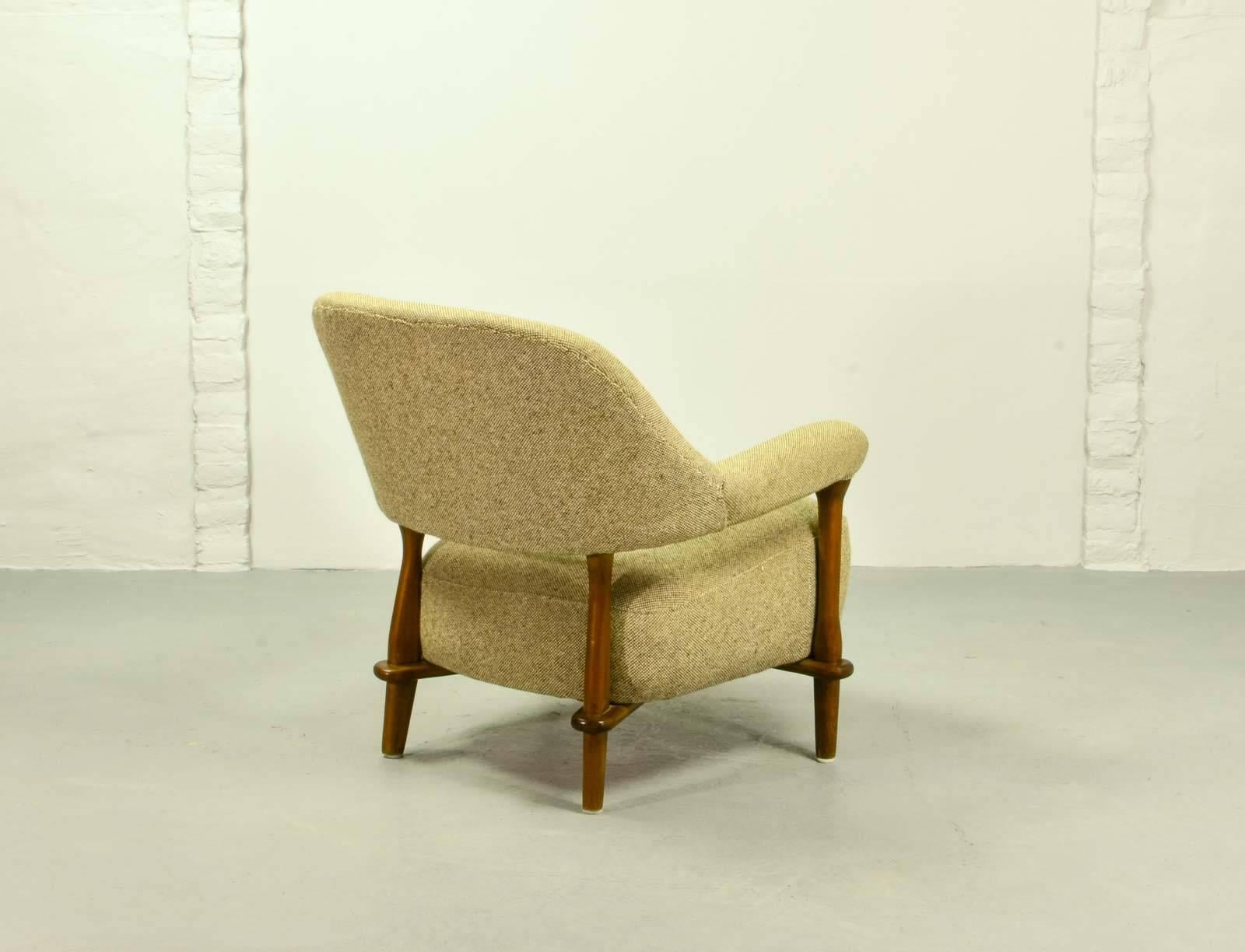 Rare Mid-Century Armchair Designed by Theo Ruth for Artifort, 1957 at ...