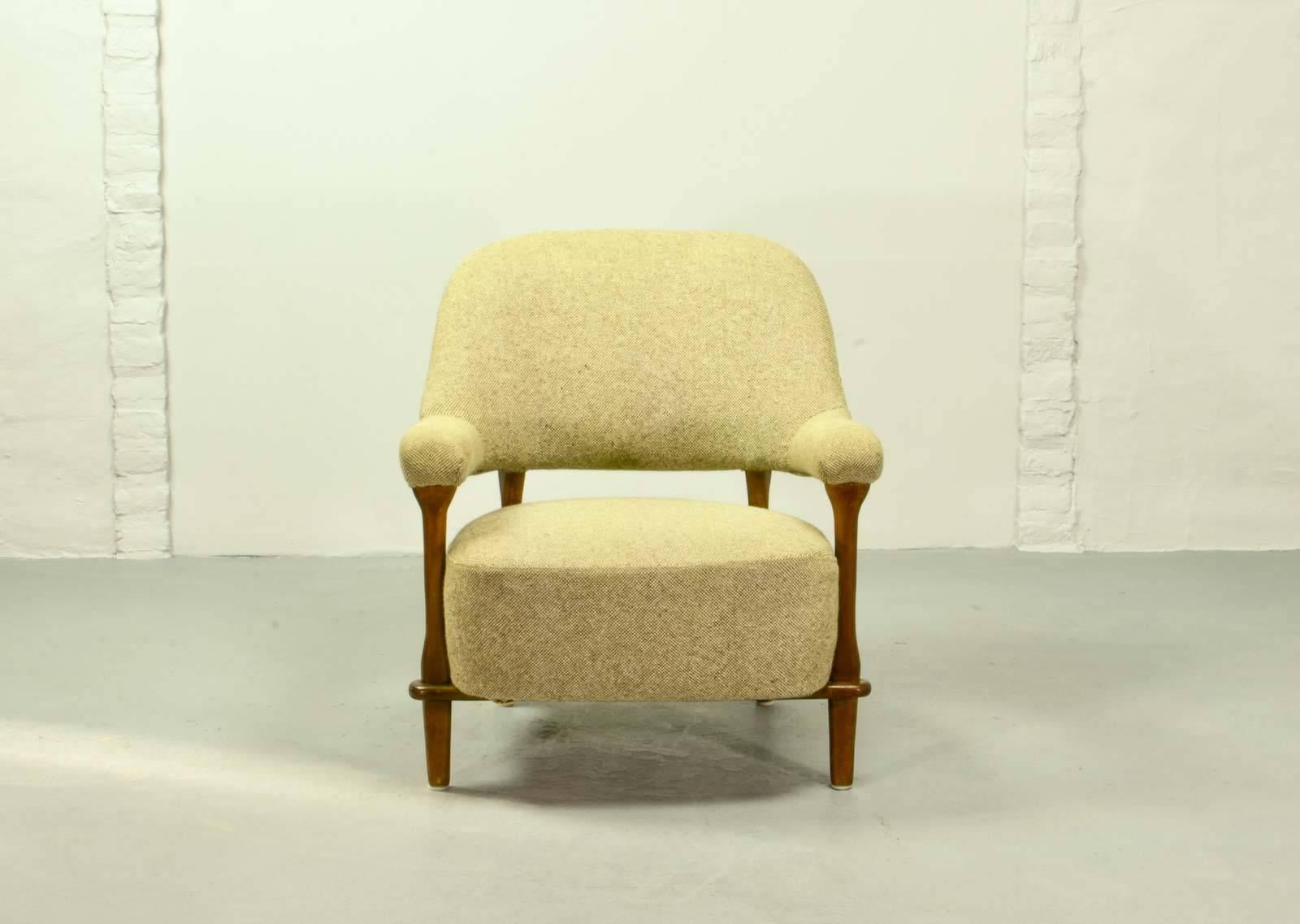 Rare Mid-Century Armchair Designed by Theo Ruth for Artifort, 1957 at ...