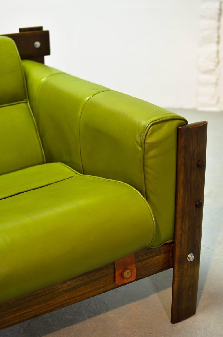 Rare Pair of Imboya Wood Armchairs by Percival Lafer for L'atelier ...