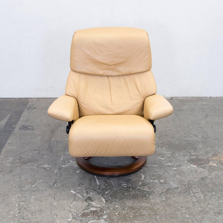 Ekornes Stressless Designer Spirit Chair Ocre Brown Leather Relax ...