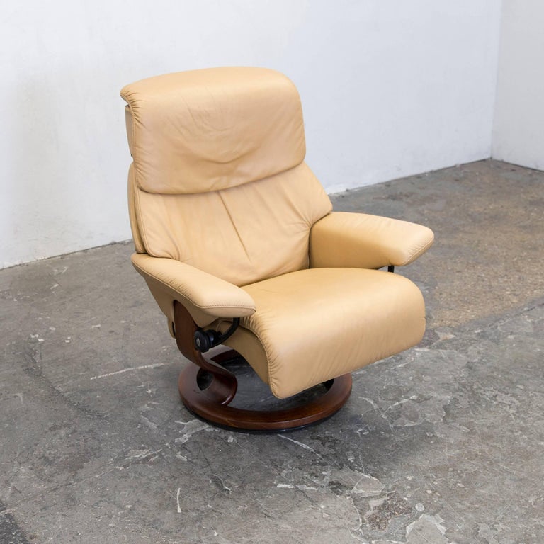 Ekornes Stressless Designer Spirit Chair Ocre Brown Leather Relax ...