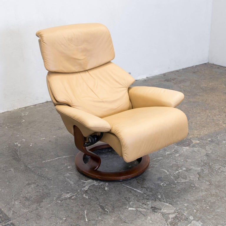 Ekornes Stressless Designer Spirit Chair Ocre Brown Leather Relax ...