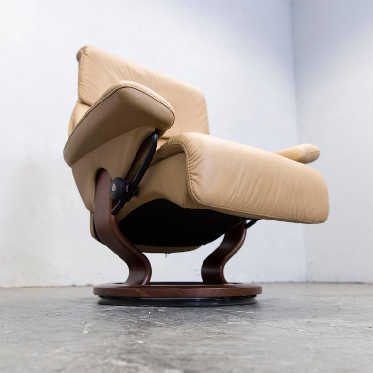 Ekornes Stressless Designer Spirit Chair Ocre Brown Leather Relax ...