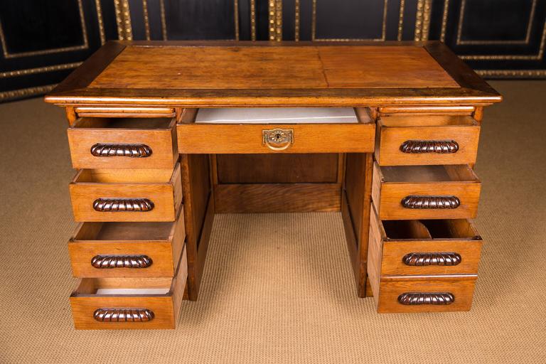 Original Antique Desk in Colonial Style, circa 1900 For Sale at 1stDibs ...