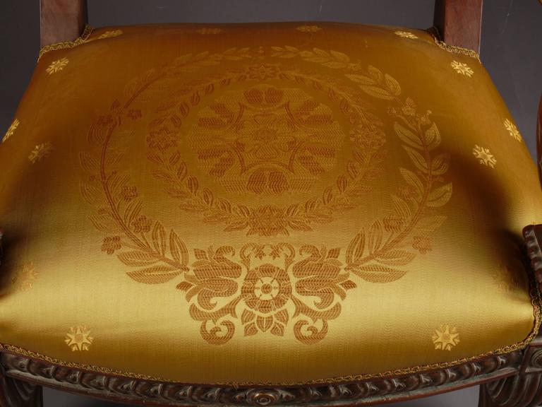 Napoleonic Pompous Armchair in the Empire Style For Sale at 1stDibs ...