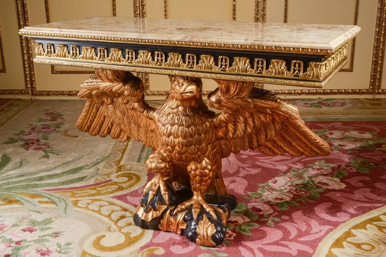 20th Century Eagle Console Table According to a Design by William Kent ...