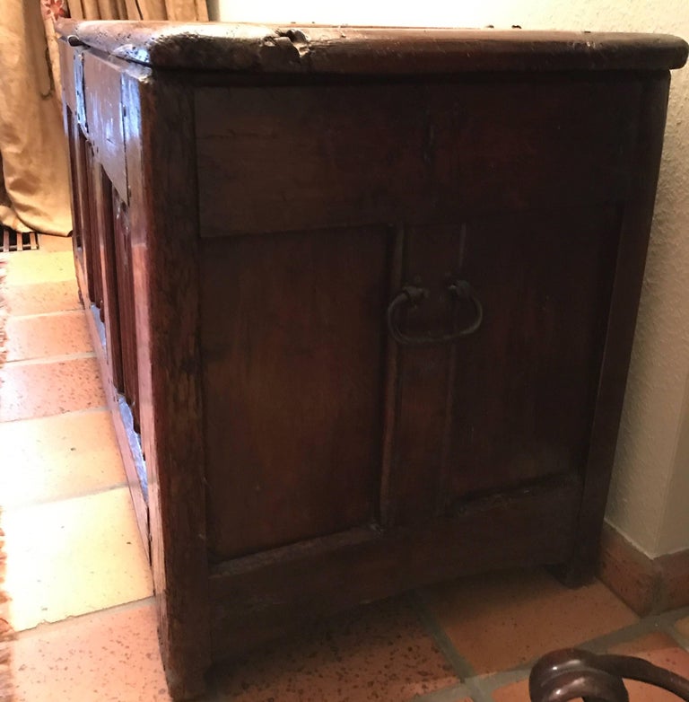 Gothic Late 15th Century Chest Linenfold Pannels of the Period at 1stDibs
