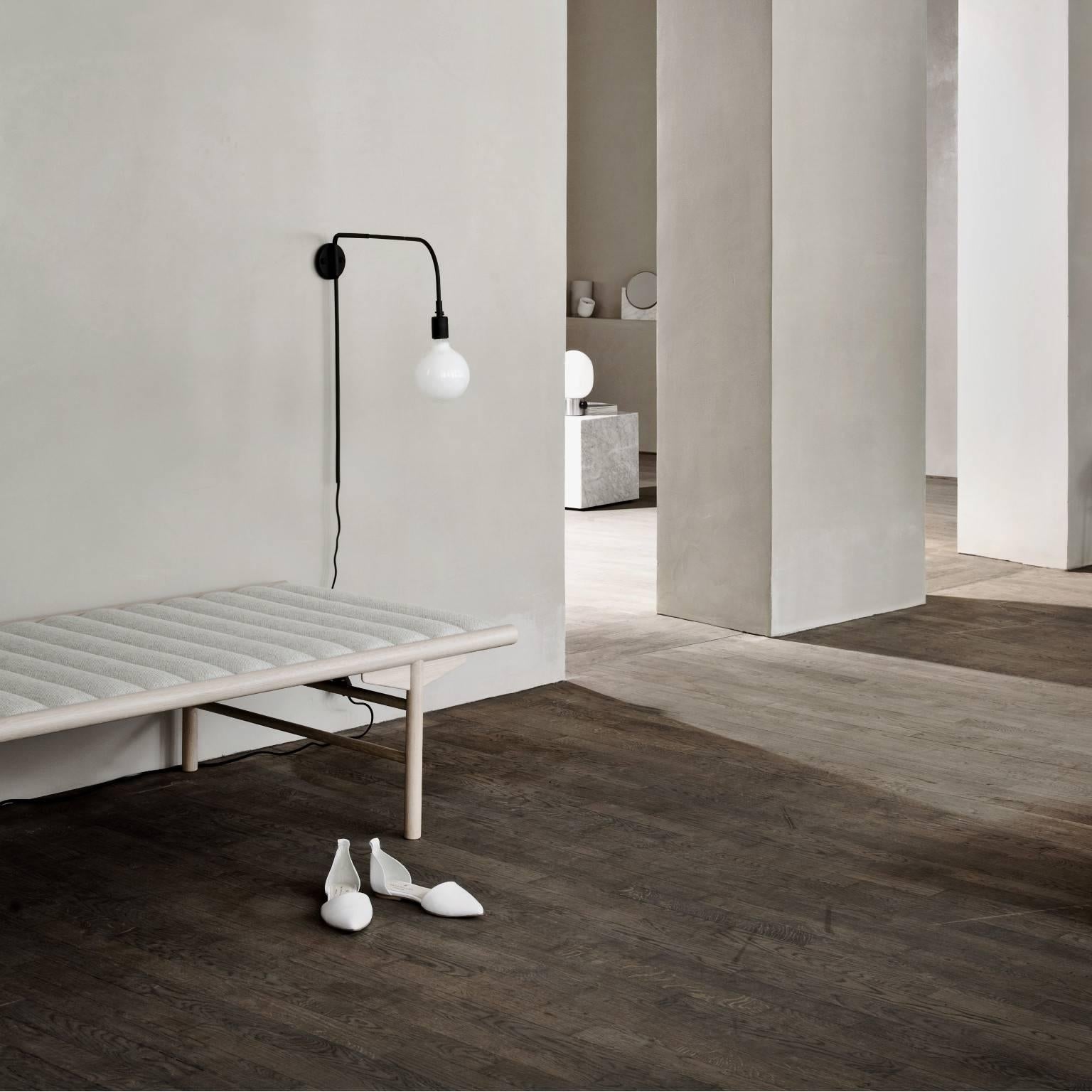Align Daybed by Anita Johansen, in Natural Oak and Light Fabric ...
