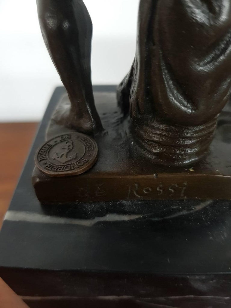 Late 20th Century French Bronze Statue of Hercules and Diomedes at 1stDibs