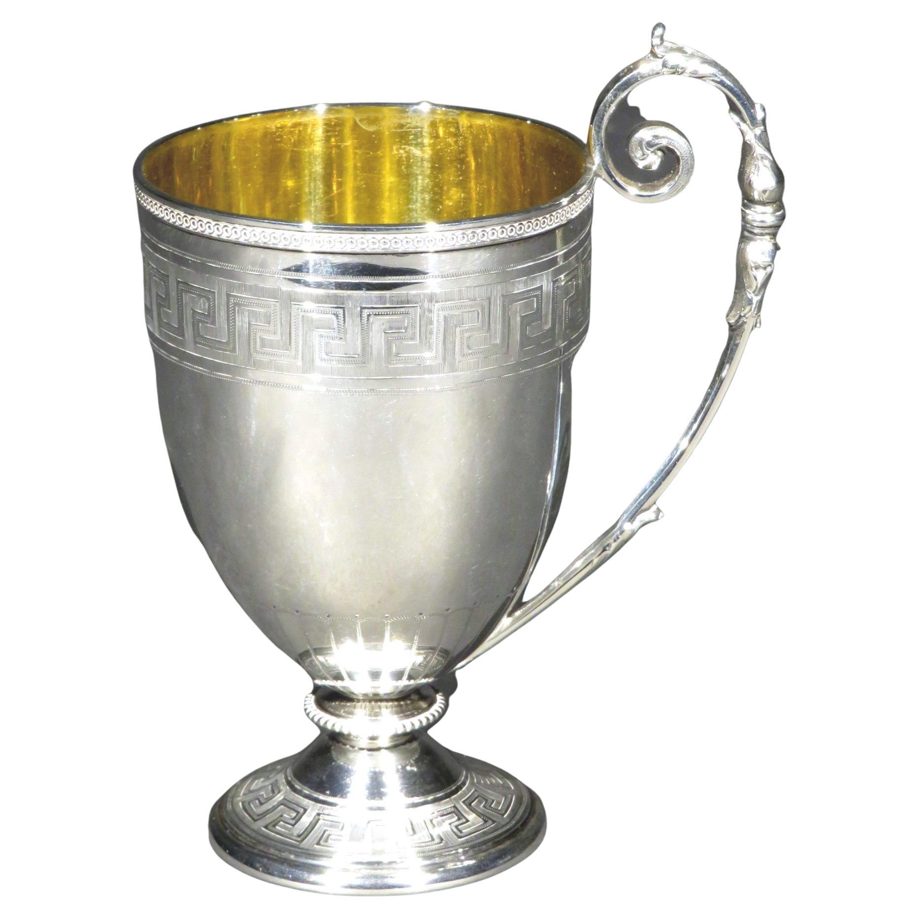 Rare Miniature Silver Queen Anne Caudle Cup, London 1706 James ...