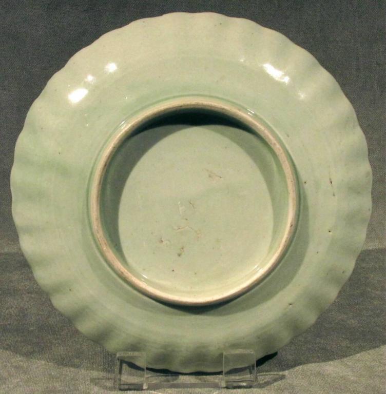 Early 19th Century Edo Period Nabeshima Celadon Porcelain Plate at 1stDibs
