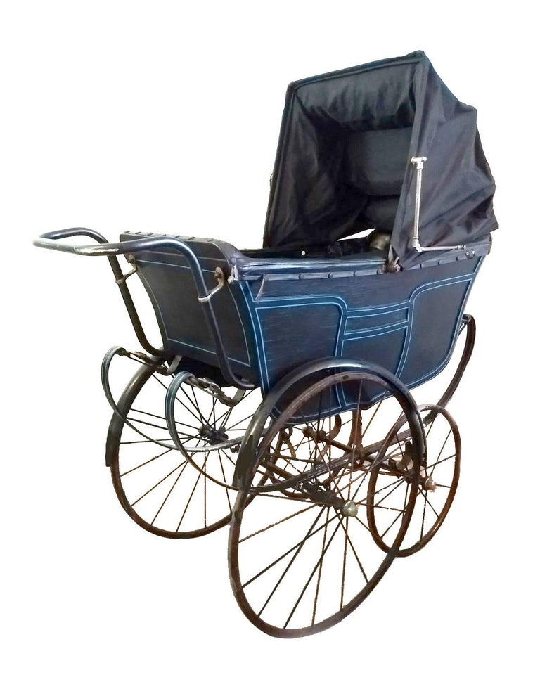 1912 Edwardian Sol Perams Pram, England For Sale at 1stDibs