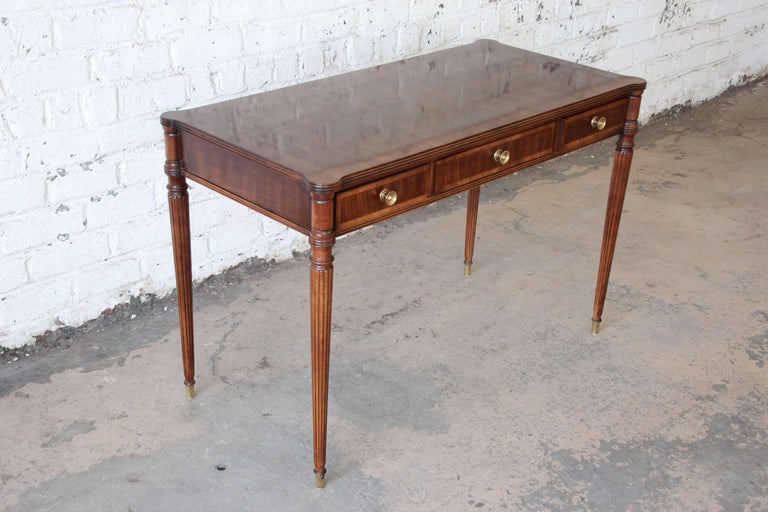 Fine Regency Style Writing Desk by Henredon Furniture at 1stDibs