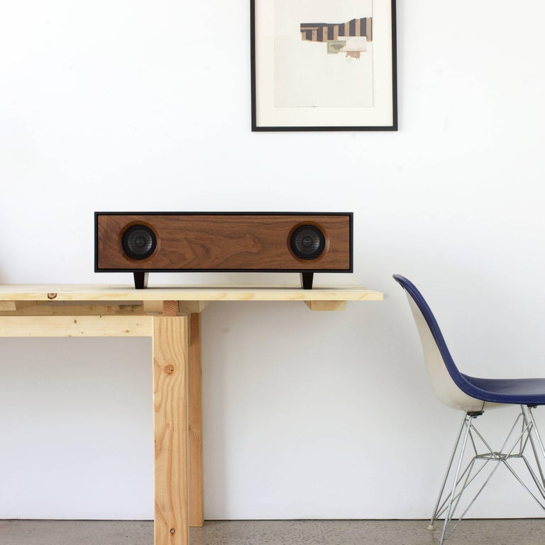 Tabletop HiFi Speaker Glacier White Cabinet with Glacier White Speaker ...