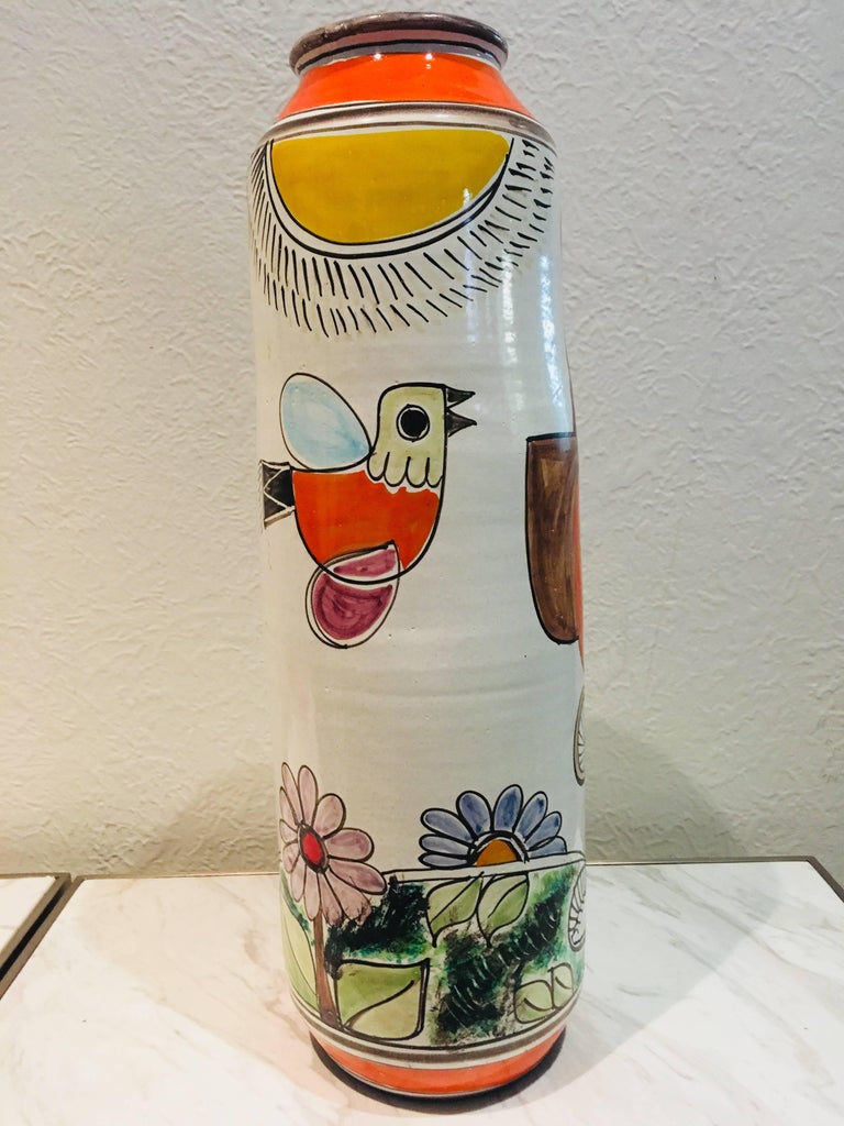 Giovanni Desimone Pottery Vase, 1960s Ceramic For Sale at 1stDibs