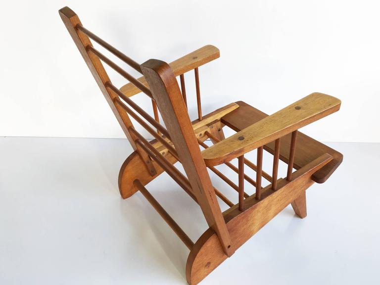Set of Two Fred Ward Patterncraft Armchairs with Matching Footstools ...