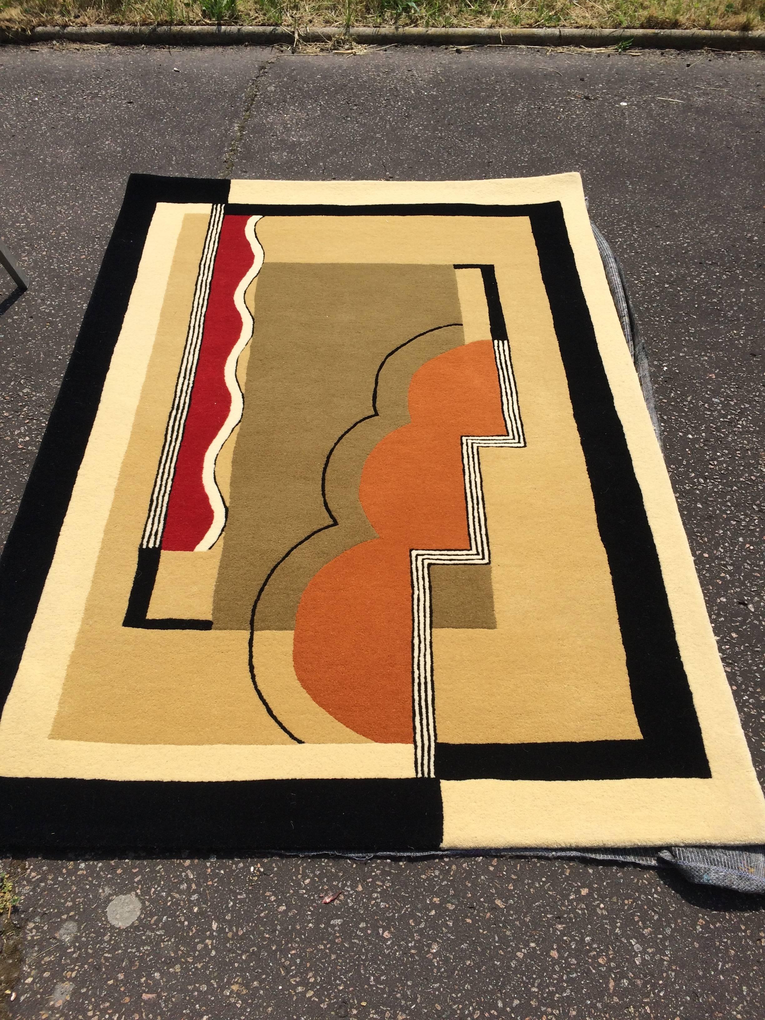 Art Deco Style Rug For Sale at 1stDibs