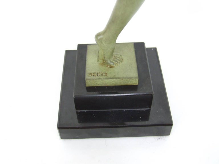 Art Deco Dancer by Denis and Max Le Verrier For Sale at 1stDibs