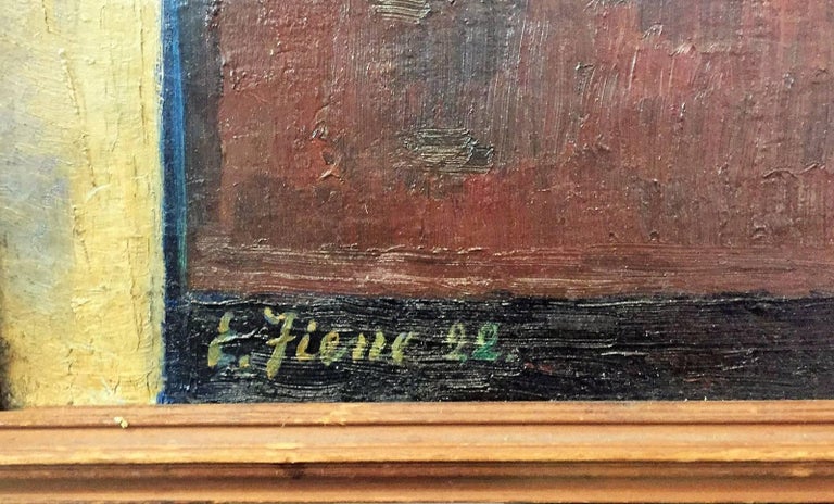 Ernest Fiene, Still Life with Cognac and Lemons Oil on Canvas Painting ...