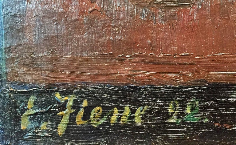 Ernest Fiene, Still Life with Cognac and Lemons Oil on Canvas Painting ...