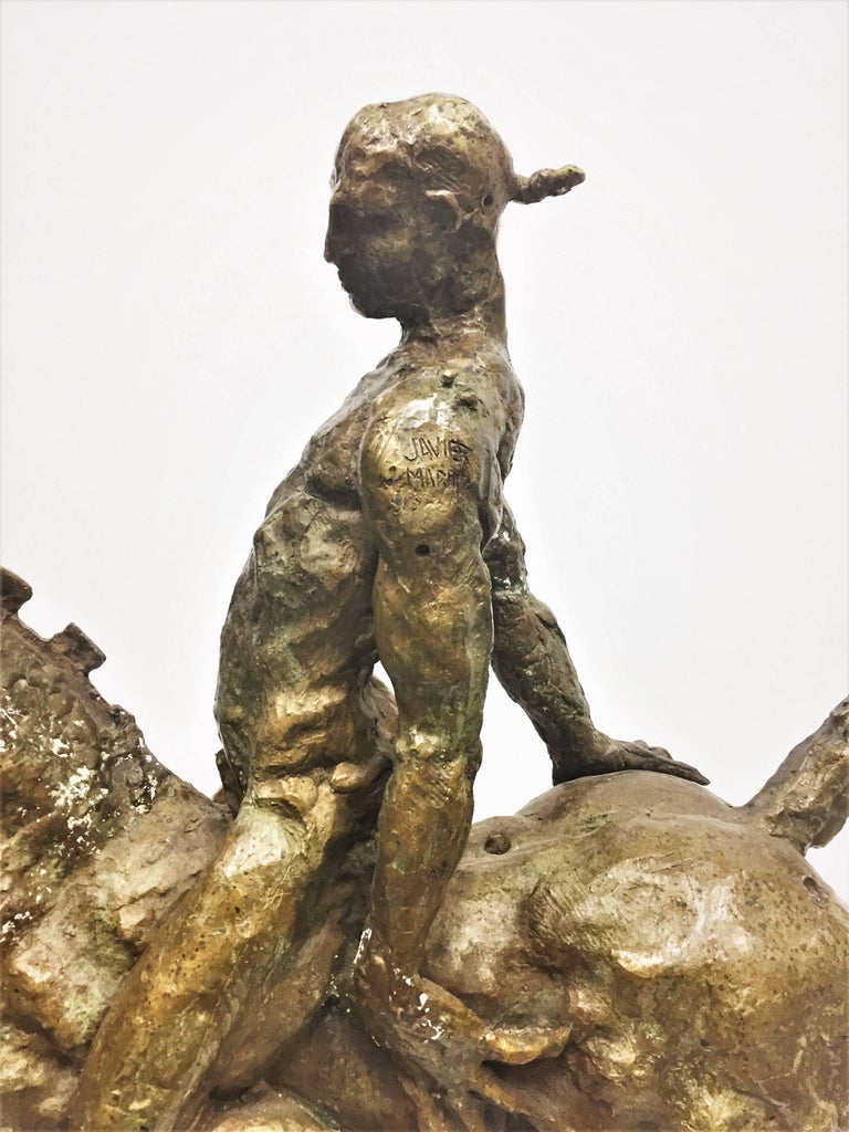 Javier Marín, Hombre a Caballo, Contemporary Mexican Bronze Sculpture ...