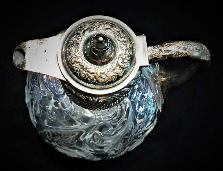 John Grinsell and Sons, Silver-Gilt Mounted Rock Crystal Claret Jug ...