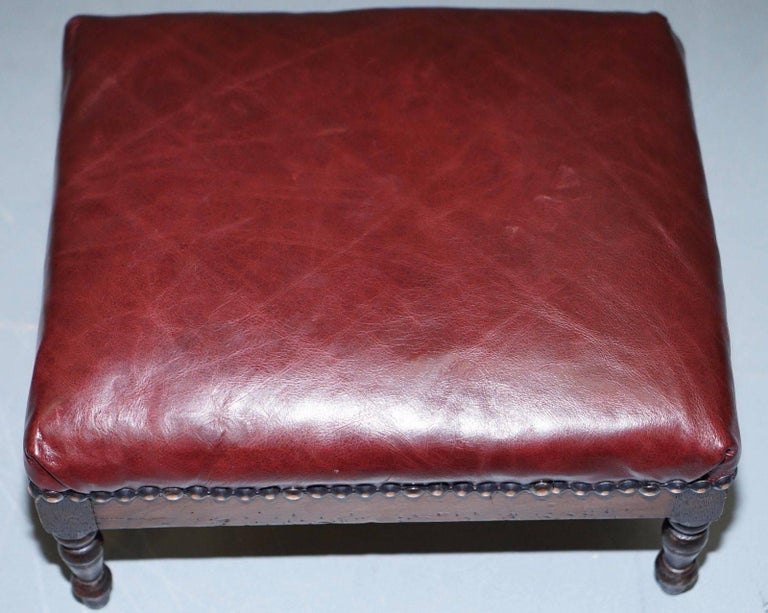 Lovely Pair of Very Small Victorian Mahogany Footstools New Bordeaux ...
